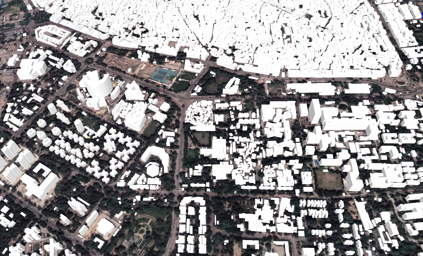 New Delhi, India 3D City Model: Transforming 5G RF Planning | Luxcarta