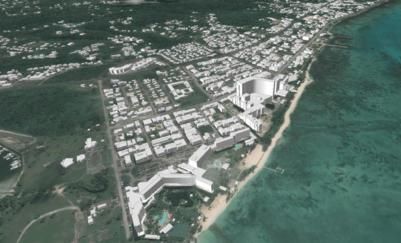 Saipan, USA 3D City Model: Revolutionizing 5G RF Planning | Luxcarta