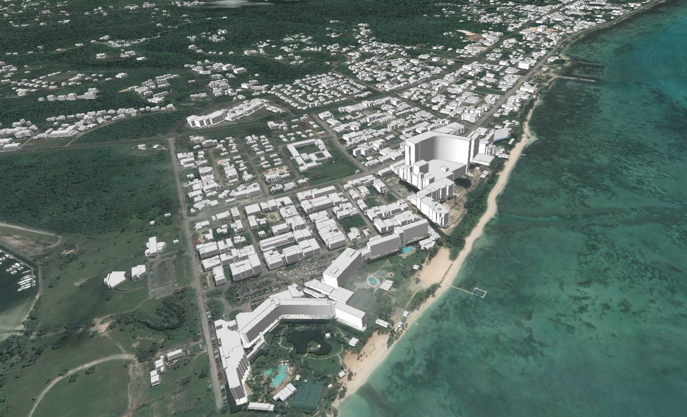 Saipan, USA 3D City Model: Revolutionizing 5G RF Planning | Luxcarta