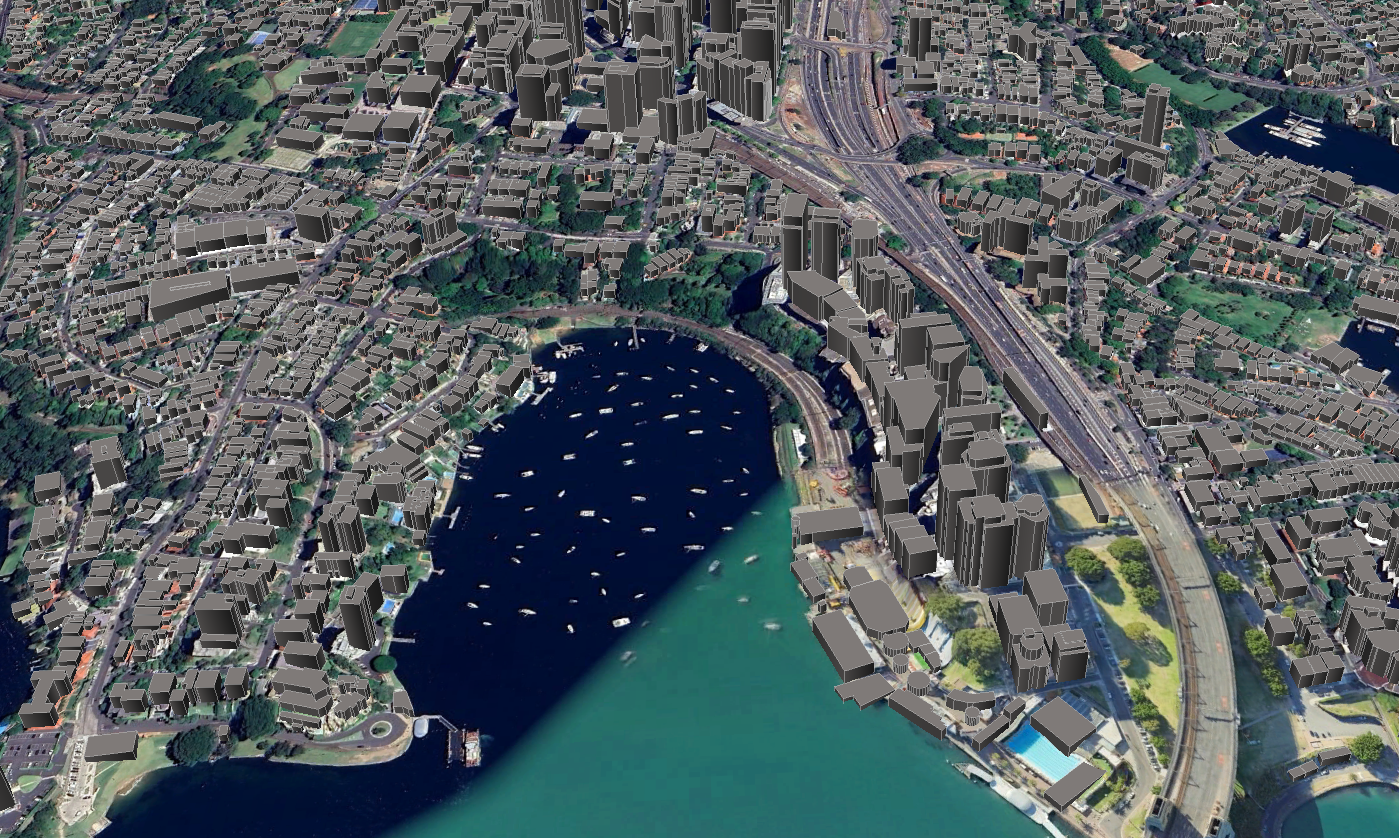 3D City Model of Sydney for 5G Network Planning | Luxcarta