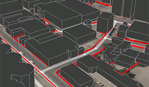 A breakthrough: automatic wall extraction from satellite imagery